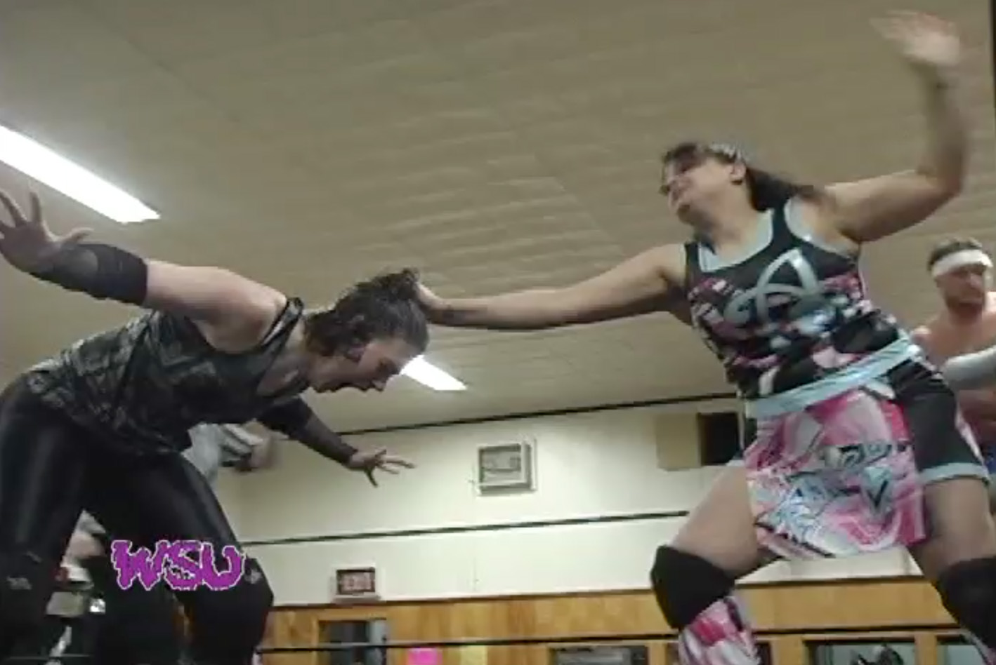 Cindy Rogers & Kenny Dykstra vs. Ariel & Spyral | ClickWrestle